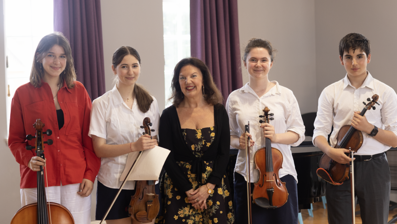 Renowned Violinist Tasmin Little CBE Inspires Young Musicians with ...